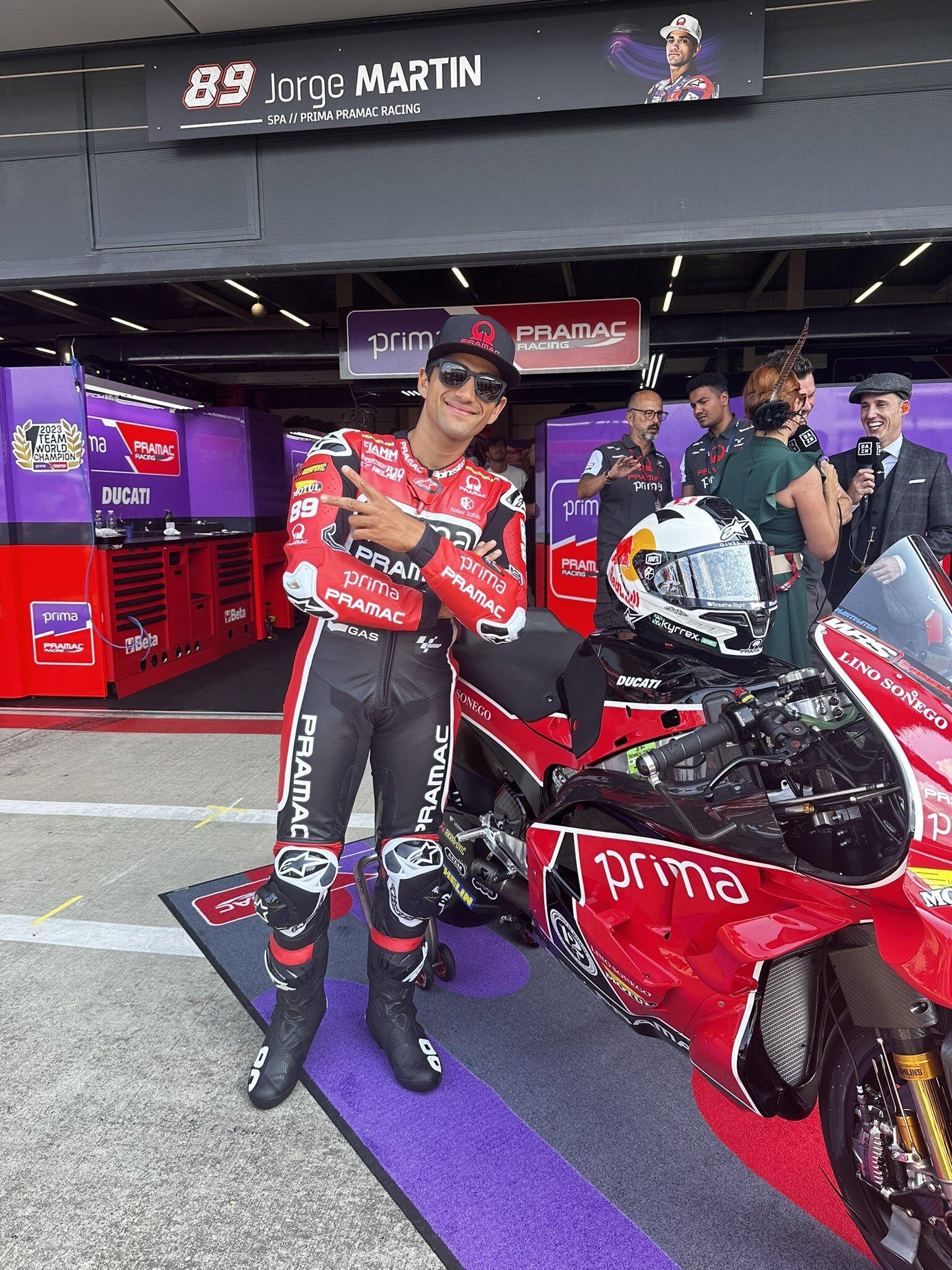 La novia de Jorge Martín escribe una emotiva carta que lo dice todo ...