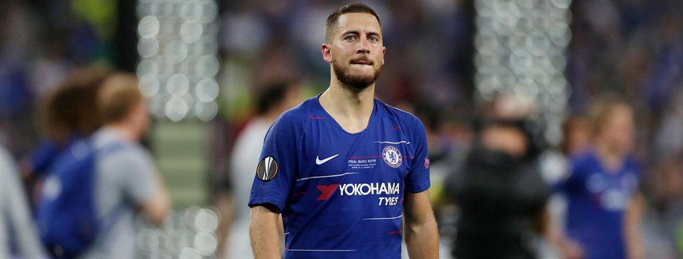 Lío con Hazard (y de los gordos) en el Real Madrid de Zidane