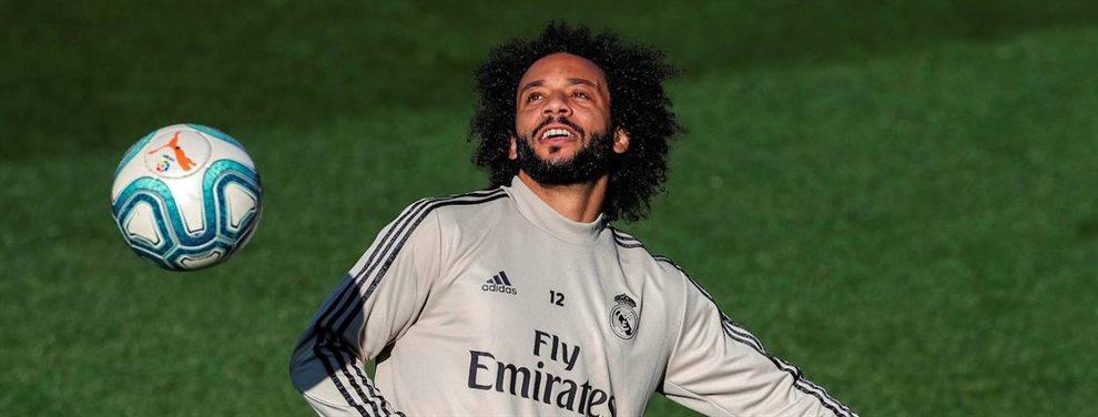 ¡Quiere ser el sustituto de Marcelo! La estrella que se ofrece a Zidane