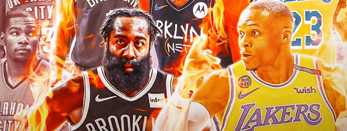 Bomba de LeBron James y lío: James Harden ningunea el robo a los Nets