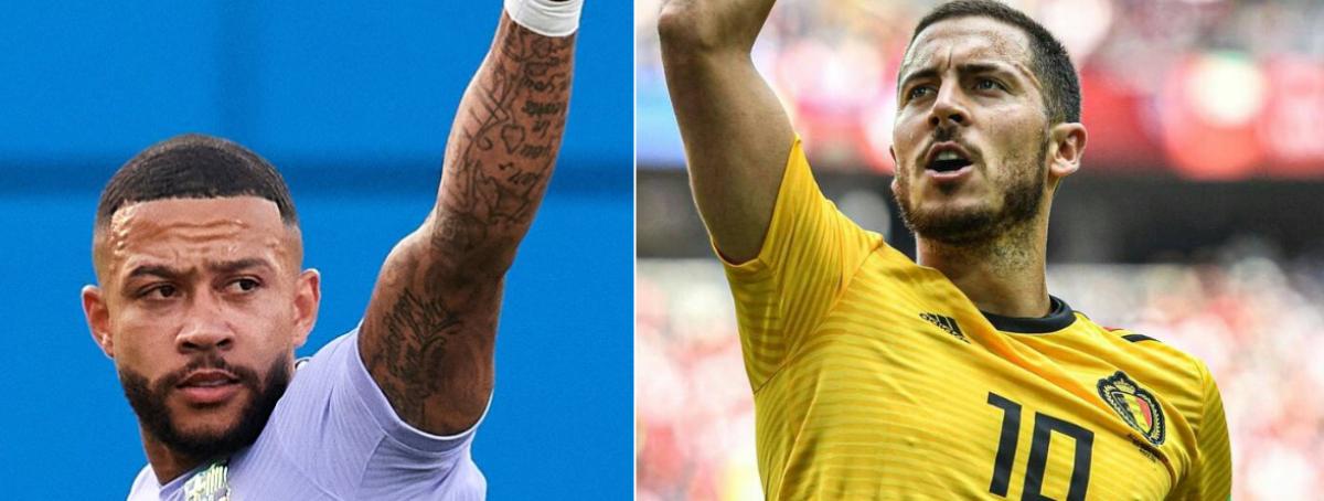 Memphis Depay y Eden Hazard advierten a Koeman y Carletto: ultimátum