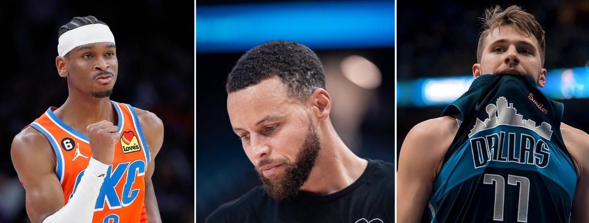 Luka Doncic se une a Shai Gilgeous-Alexander y echan a Steph Curry ...