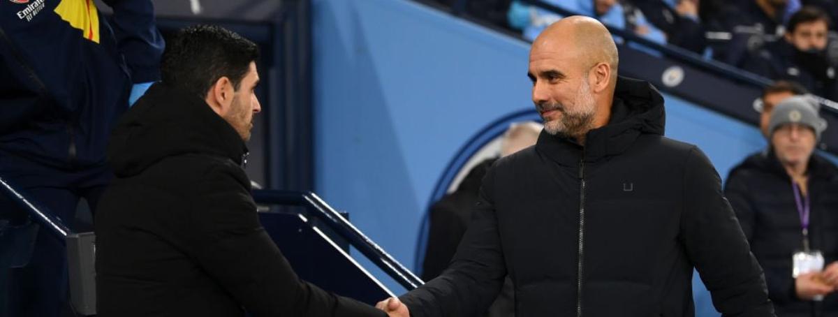 La guerra con Pep Guardiola dolerá en el Barça: Arteta pone 50M al ...